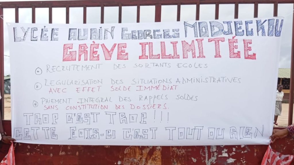 Gabon : la reprise des cours compromise par la grève des enseignants ...